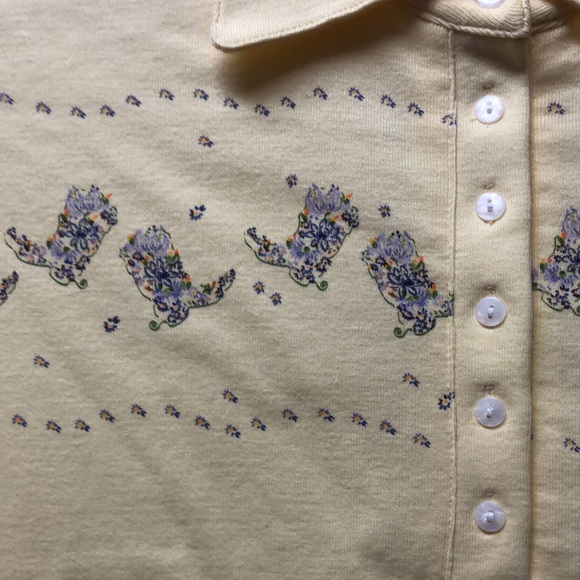 Wrangler | Tops | Vintage Nwt Wrangler Polo Shirt With Boots Made Of ...